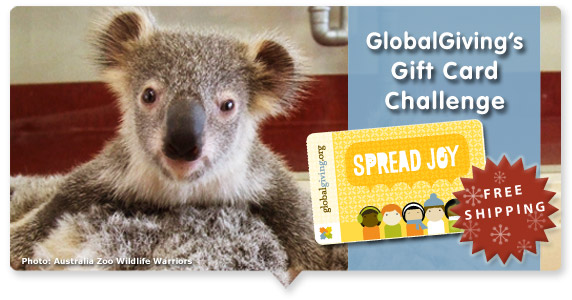 Free shipping on gift cards. (But wait, there's more!) - GlobalGiving.org