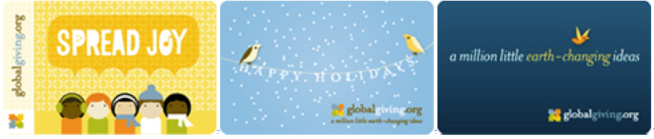 Free shipping on gift cards. (But wait, there's more!) - GlobalGiving.org