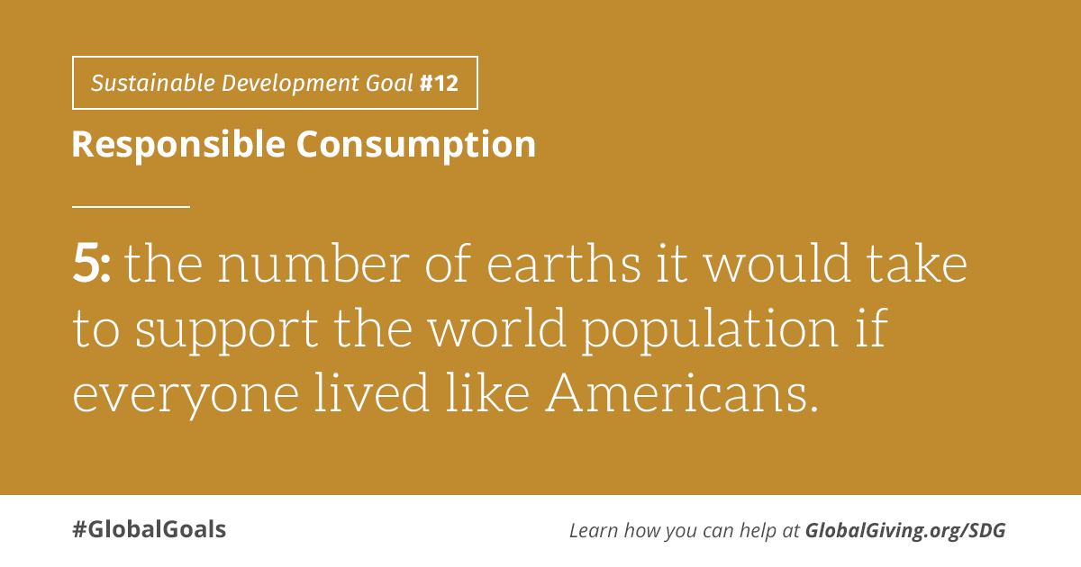 Responsible Consumption - GlobalGiving Responsible Consumption - GlobalGiving