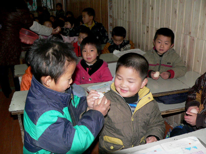 An egg a day for kids in rural China - GlobalGiving
