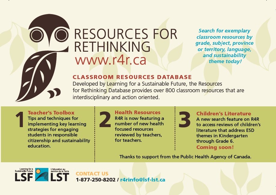 Donate to Resources for Rethinking (R4R.ca) - GlobalGiving