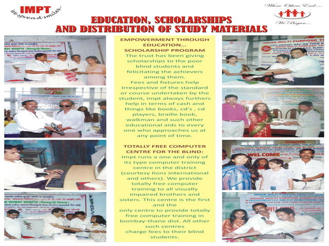 COMPUTER TRAINING CENTRE FOR VISUALLY IMPAIRED - GlobalGiving