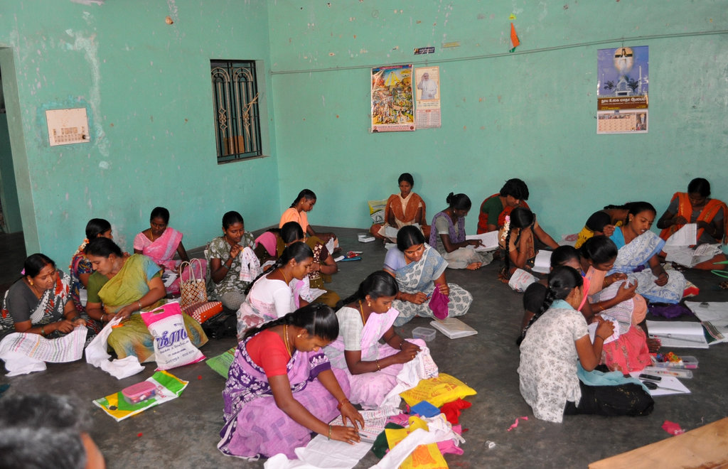 Support 60 poor women sewing for secure living - GlobalGiving