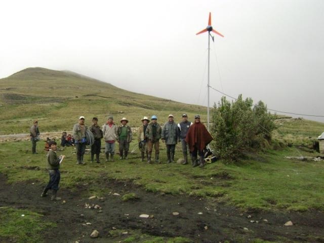 Reports on Bring Wind Energy to 33 Peruvian Homes - GlobalGiving