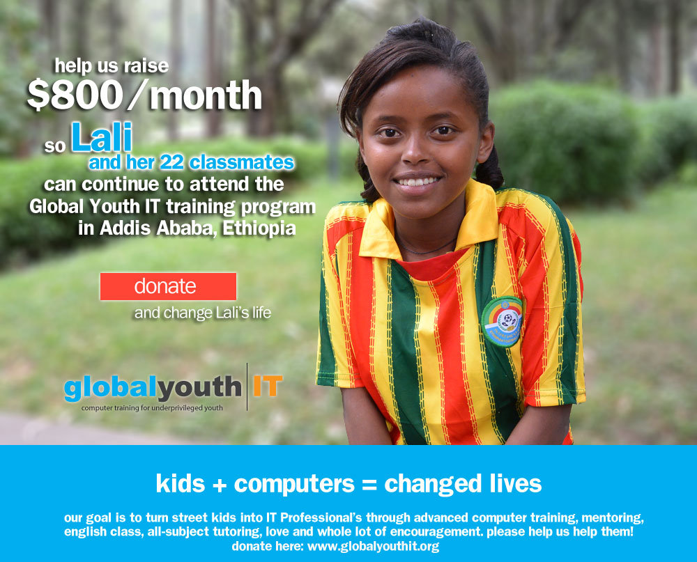 Computer training for street kids in Ethiopia - GlobalGiving