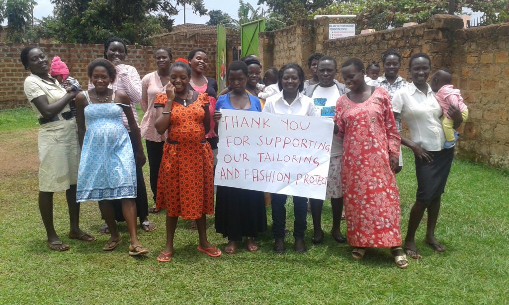 Train Ugandan ex-brides in tailoring and fashion. - GlobalGiving
