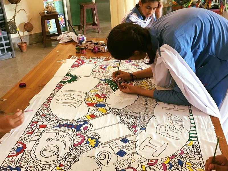 Art for 3200 schoolgirls in Pakistan - GlobalGiving