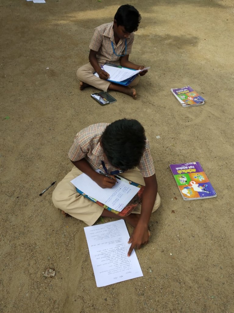 Reports on evening study centers for 400 Tribal children - GlobalGiving