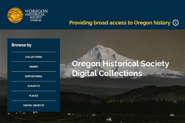 Oregon Historical Society Digital Collections - GlobalGiving