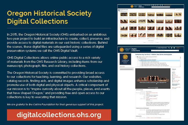 Oregon Historical Society Digital Collections - GlobalGiving