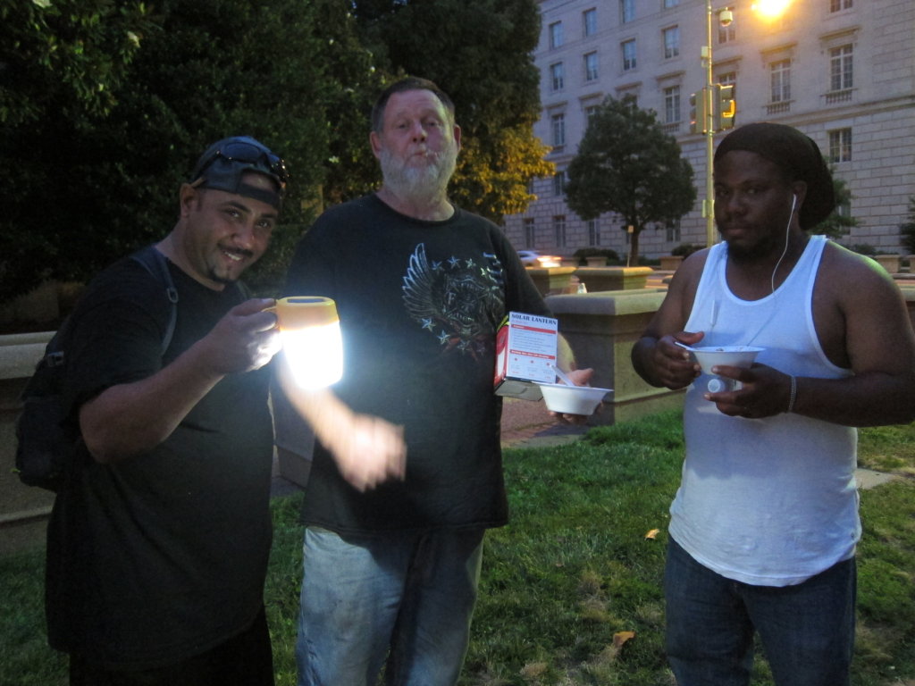 A Light at Night: Solar Lanterns for the Homeless - GlobalGiving