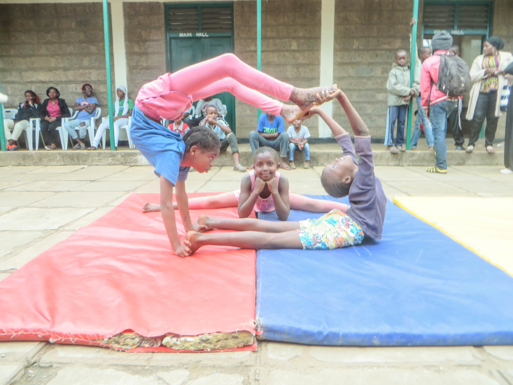 Acrobatics for Children in Kayole - GlobalGiving