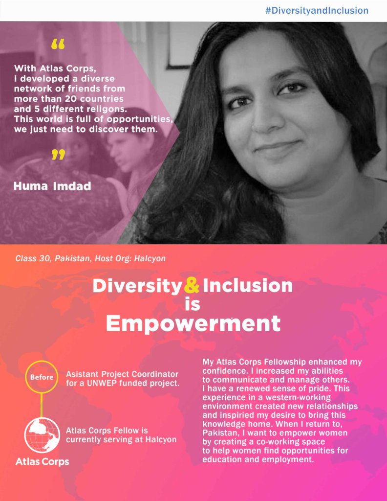 Atlas Corps: Empower Women Globally (#GivingToday) - GlobalGiving