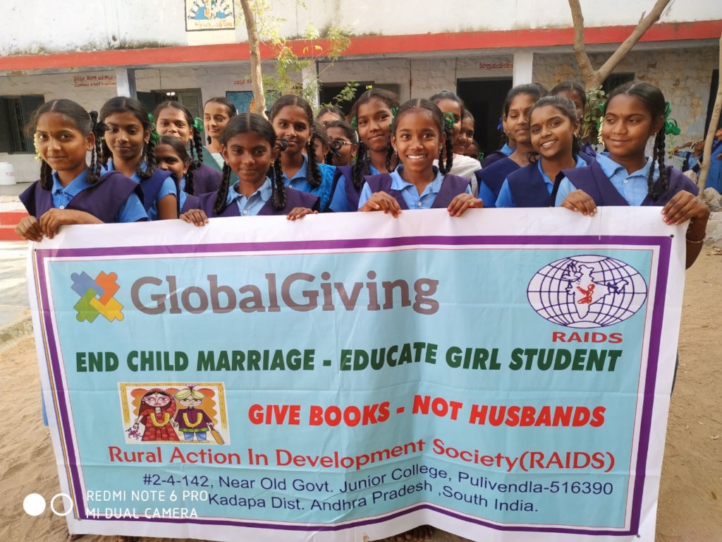 Reports on End Child Marriage, Educate Girl Students - GlobalGiving