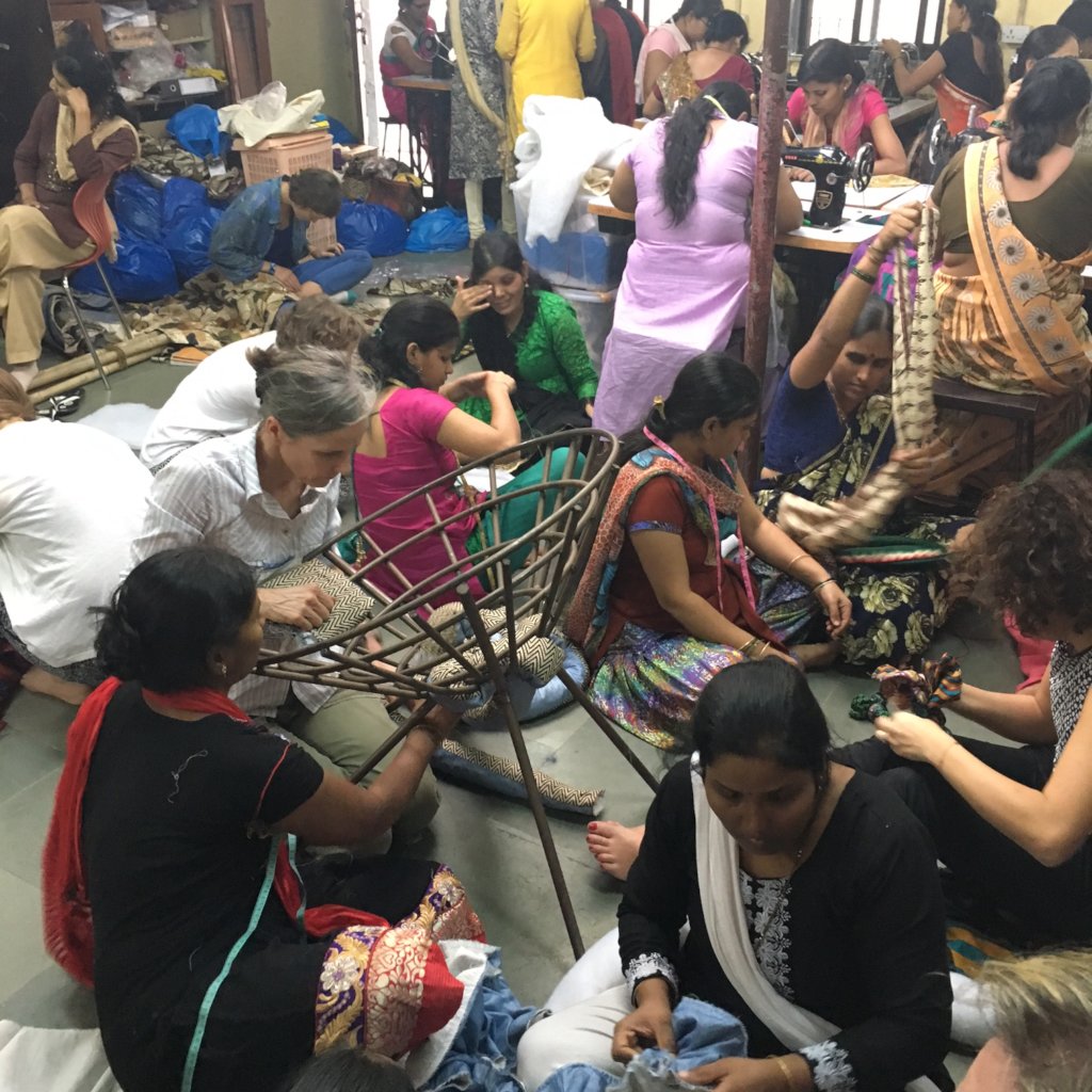 Designing Sustainable Fashion for I was a Sari - GlobalGiving