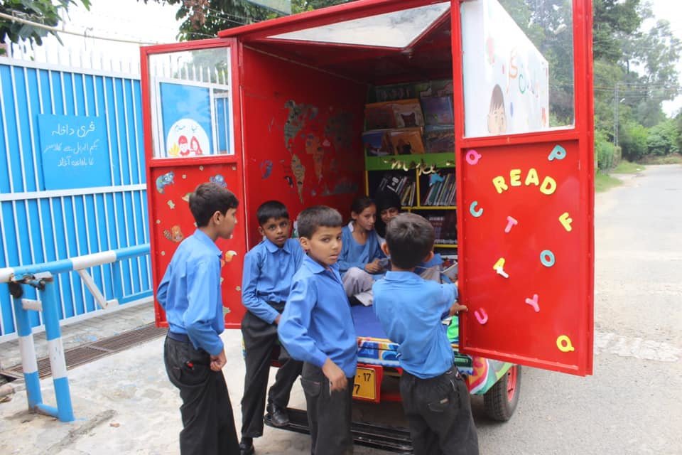 Rickshaw Mobile Library to visit 6000 children - GlobalGiving