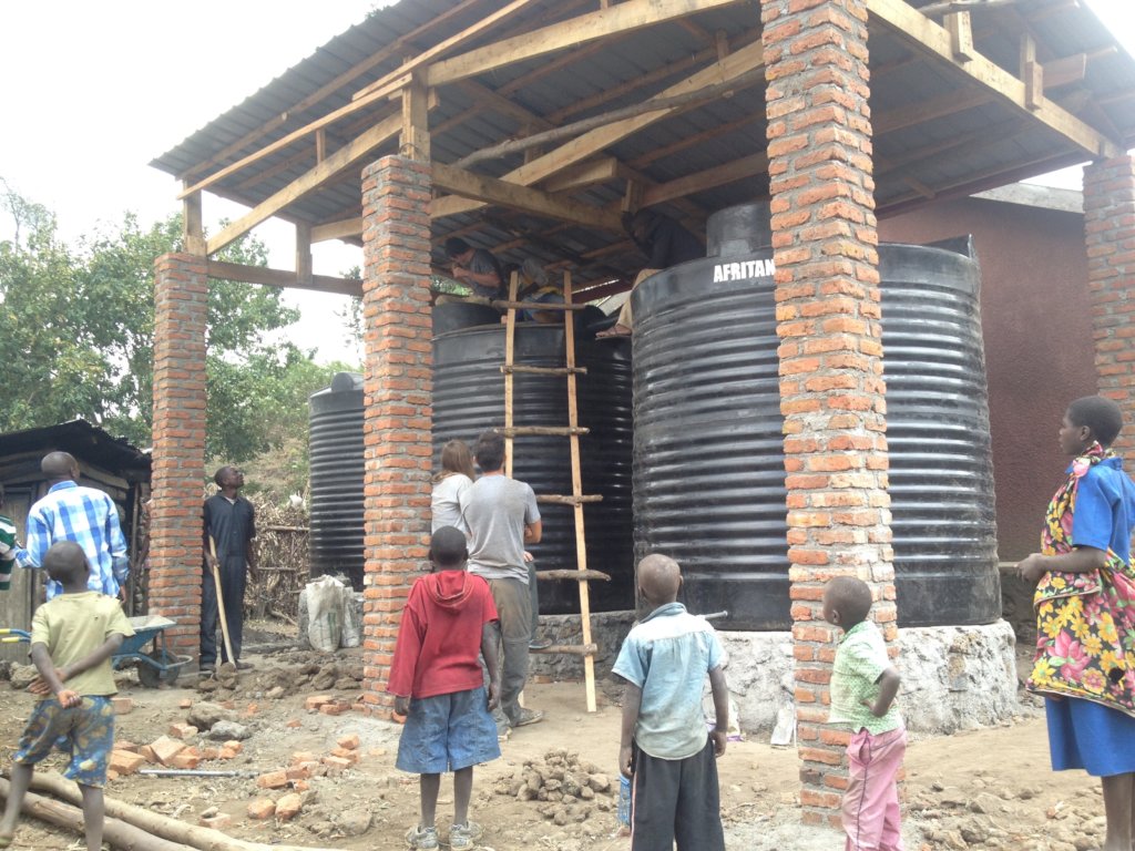 Gasiza Rainwater Catchment Implementation 2020 - GlobalGiving
