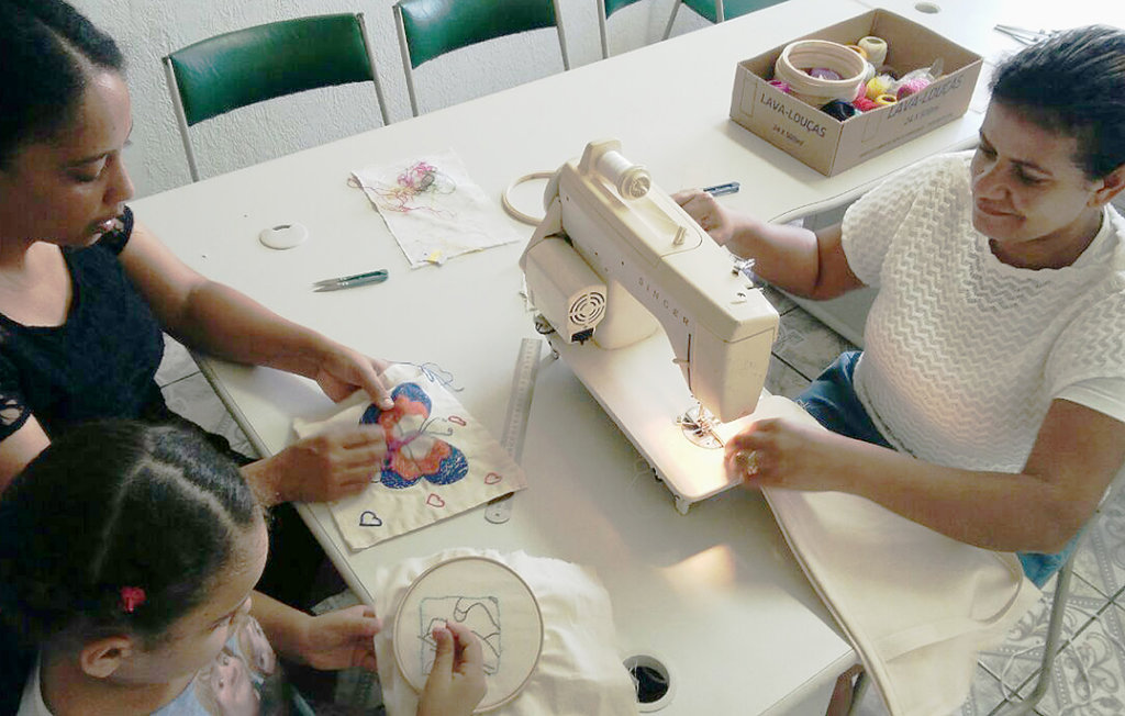 Textile Skills for 40 Marginalized Women in Brazil - GlobalGiving
