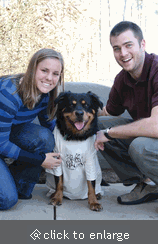 Cat Whitehill helps the SPCA feed pets - GlobalGiving