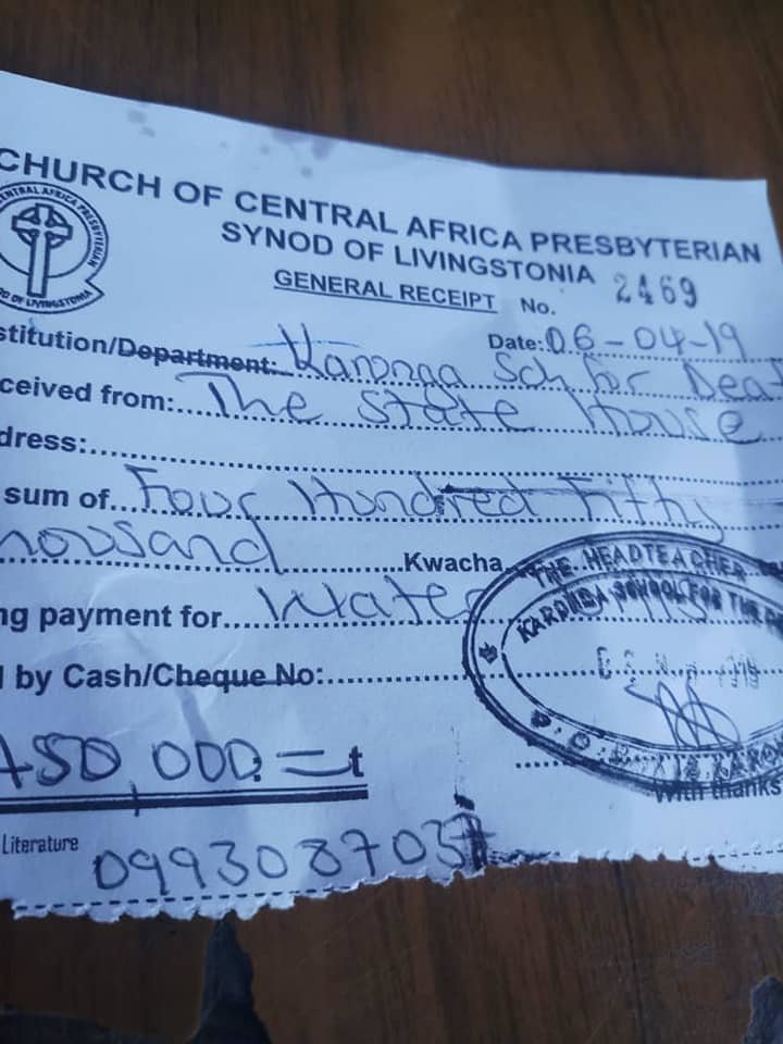 Water for 86 Karonga school for the Deaf learners - GlobalGiving