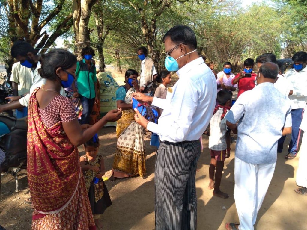 COVID-19 Free Distribution Face Mask, Sanitizer - GlobalGiving