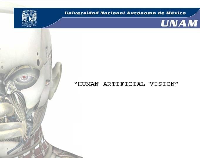 Human Artificial Vision. Prosthesis for the blind. - GlobalGiving