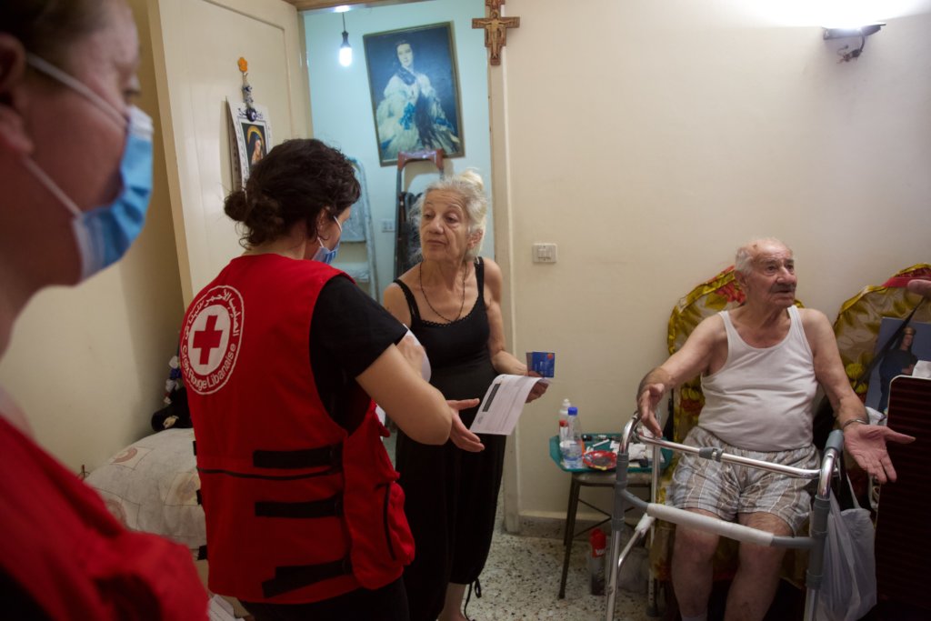Reports on Lebanese Red Cross Appeal - Beirut Blast - GlobalGiving