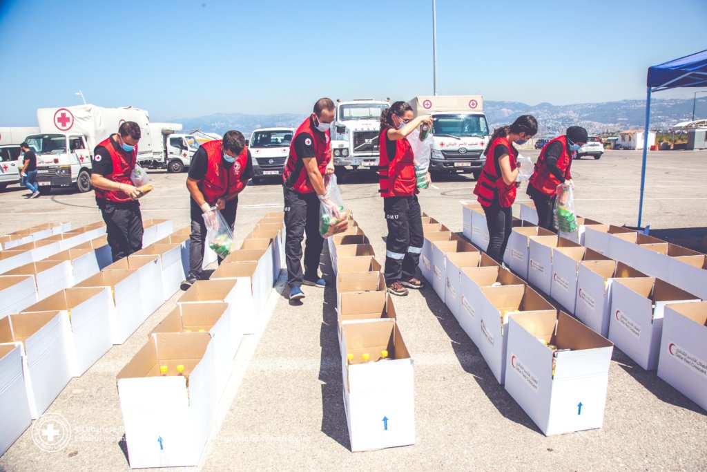 Reports on Lebanese Red Cross Appeal - Beirut Blast - GlobalGiving