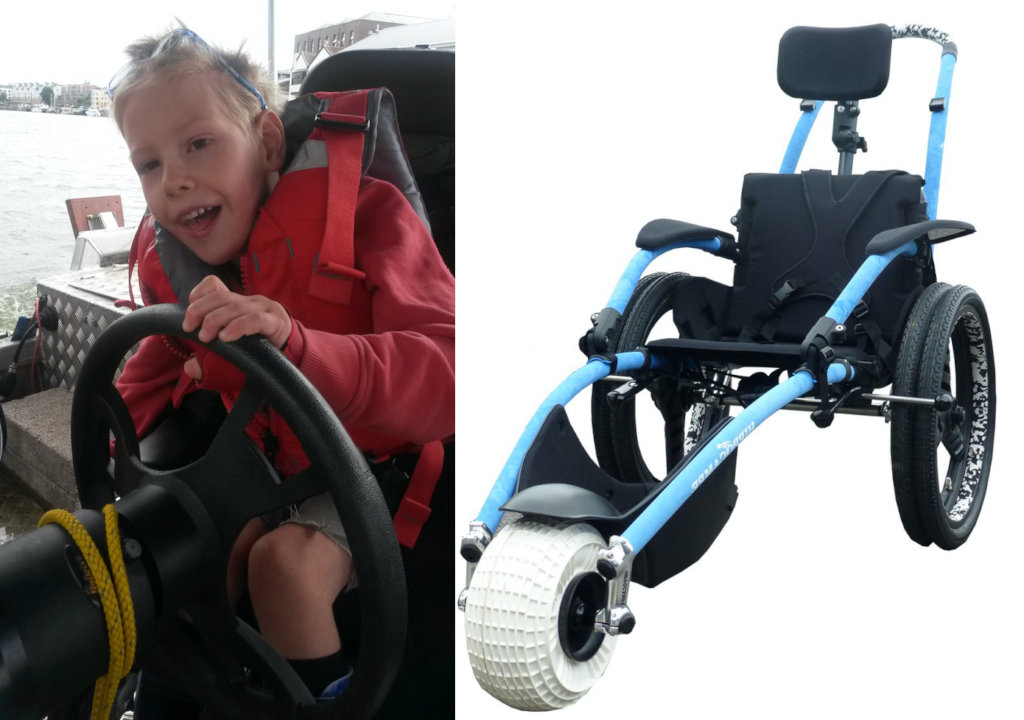 Give Finn quality of life with a new wheelchair - GlobalGiving