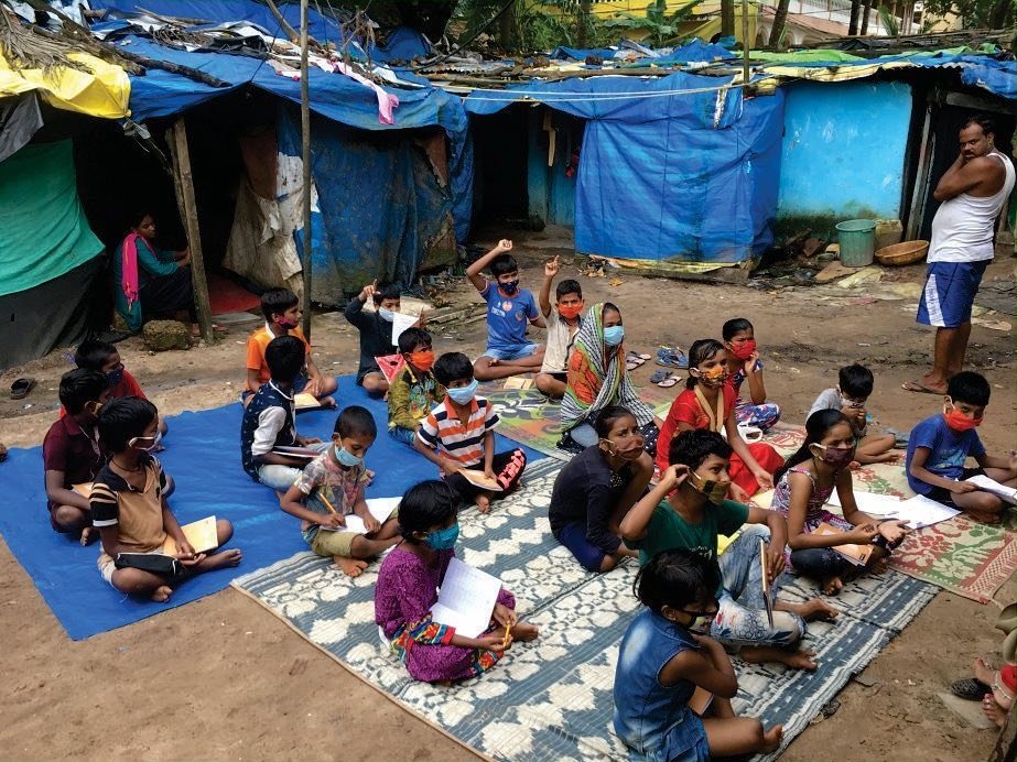 Reports on Education for 1000 slum children in Goa - GlobalGiving