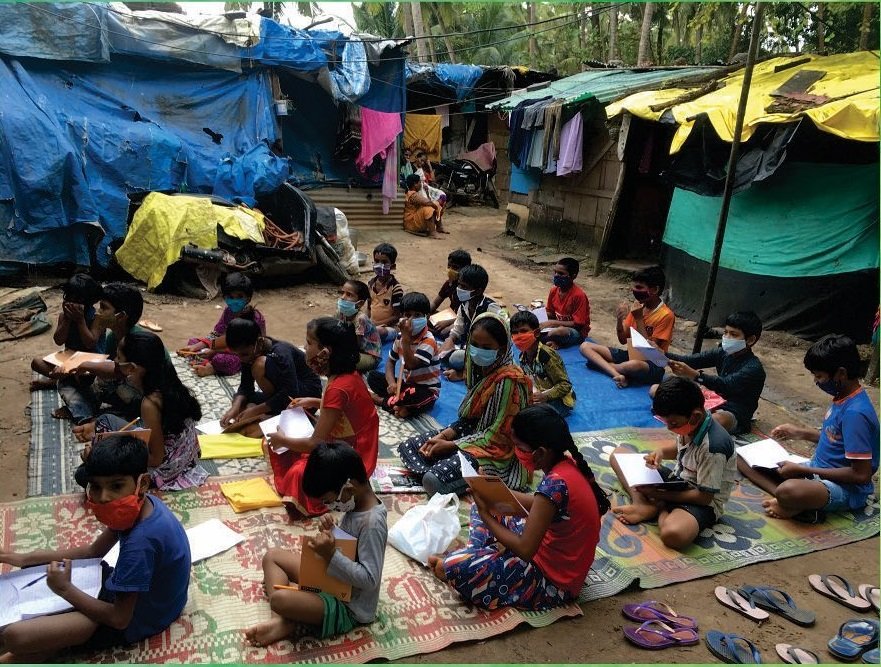 Reports on Education for 1000 slum children in Goa - GlobalGiving