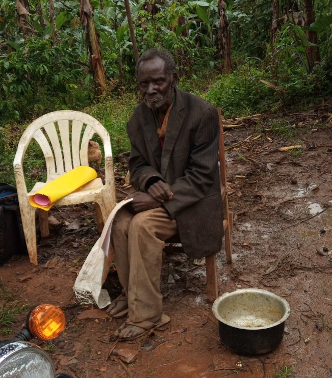 Abandoned Elderly Person