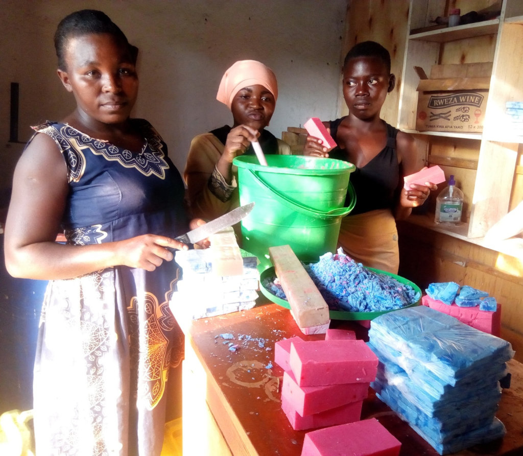 Help Women by providing soap making Training - GlobalGiving