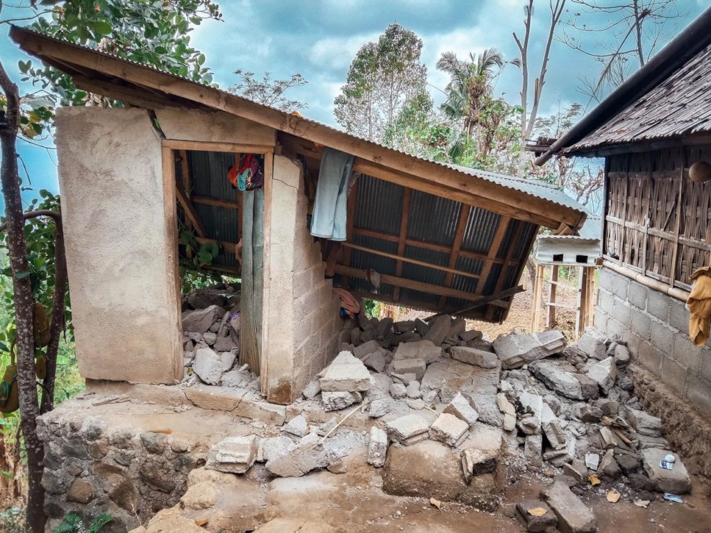 Shelters for 343 E Bali Earthquake Victim Families - GlobalGiving