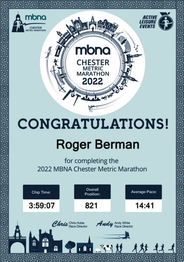 Reports on Roger Berman Runs Marathon for Marginalized Youth - GlobalGiving