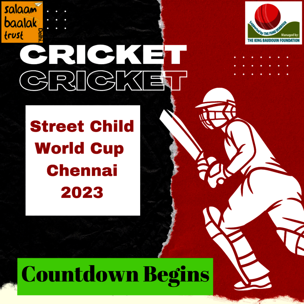 Countdown Begins-Street Child Cricket World Cup - GlobalGiving