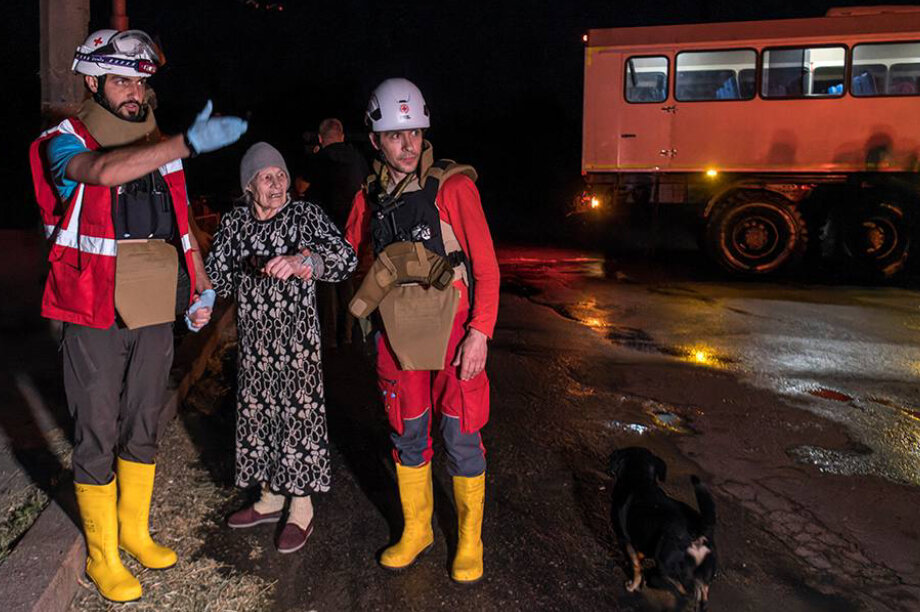 Kakhovka Dam. Help Ukrainian Red Cross save people - GlobalGiving