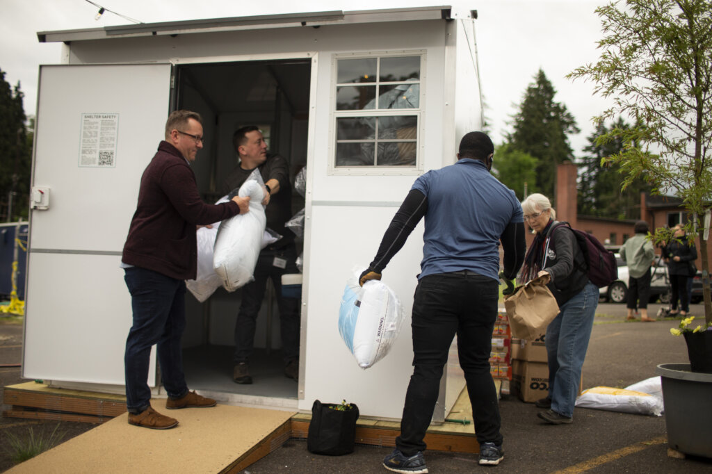 Support Portland's Village Homeless Shelters - GlobalGiving