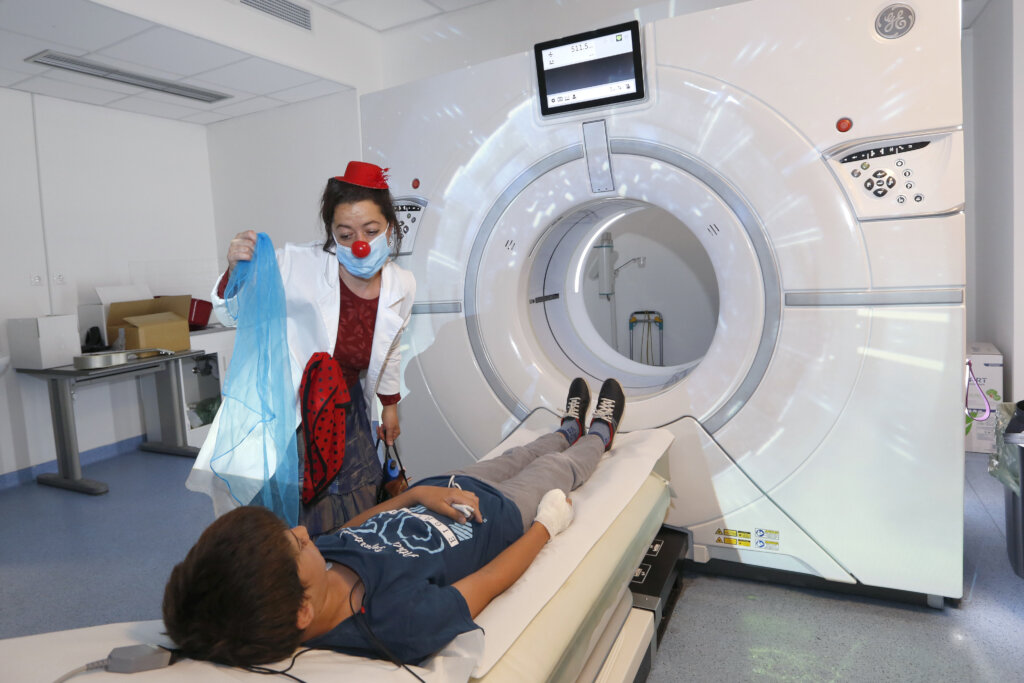 Intensive Smile by Red Noses Clown Doctors - GlobalGiving