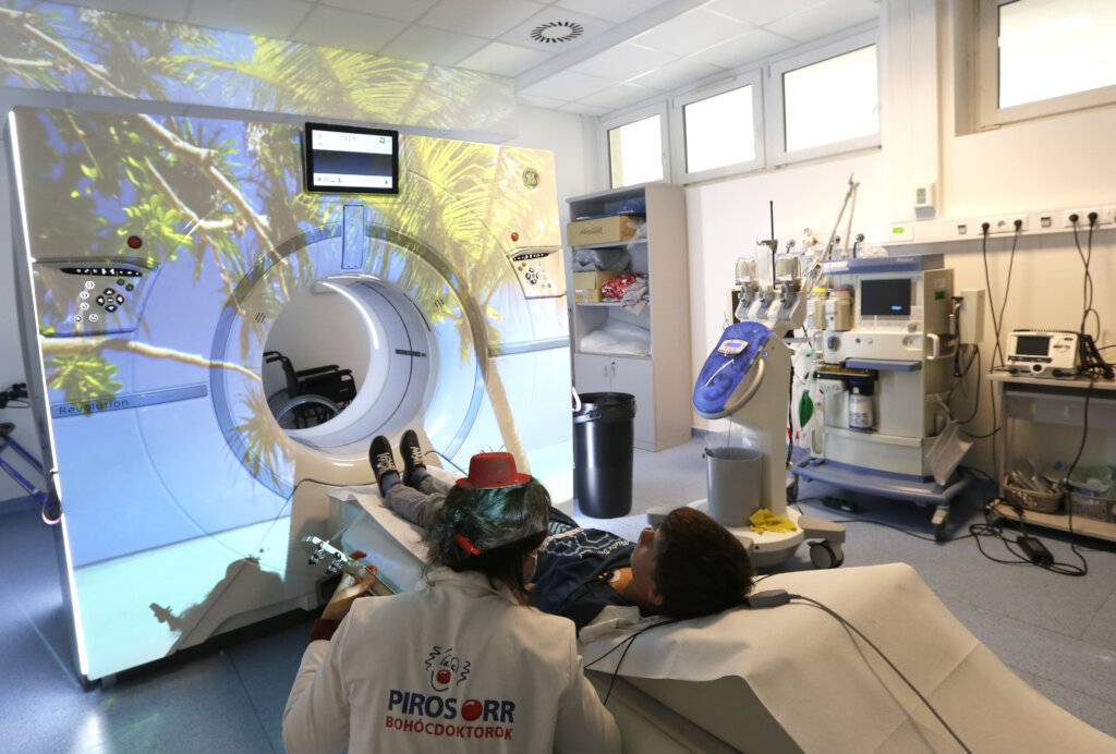 Intensive Smile by Red Noses Clown Doctors - GlobalGiving