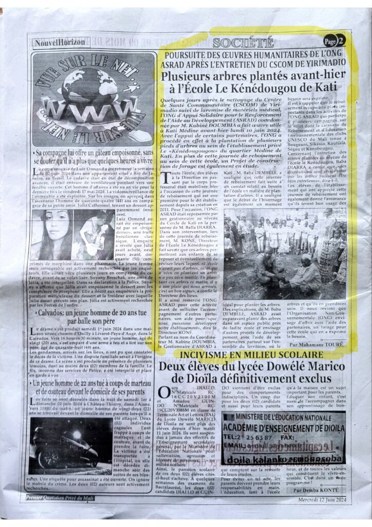 A pupil a tree - GlobalGiving