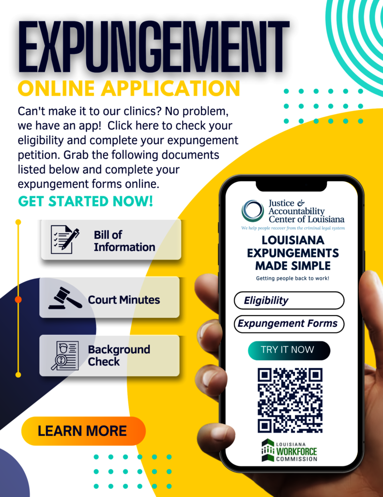 Expunge Louisiana - GlobalGiving