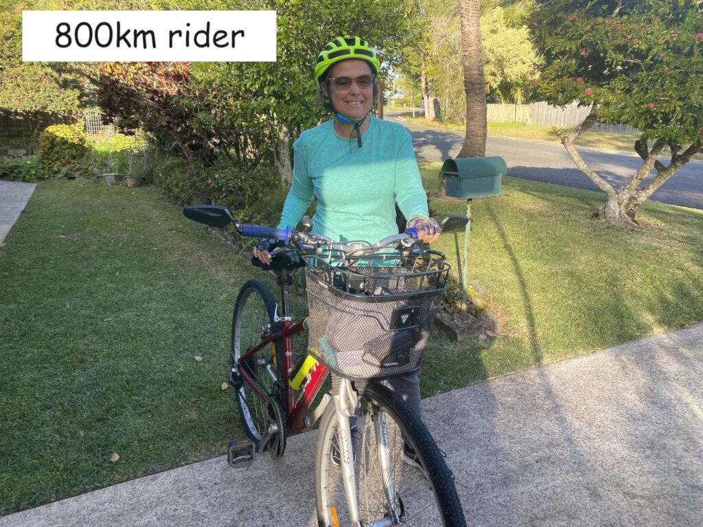 800km sponsored bike ride 2024 - GlobalGiving