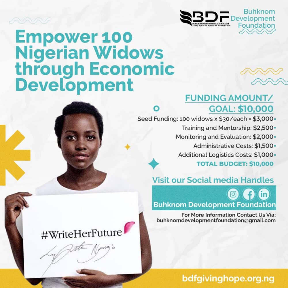 Empower 100 Nigerian Widows through Economic Dev. - GlobalGiving