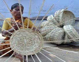 Rural artisans in bamboo craft making - GlobalGiving