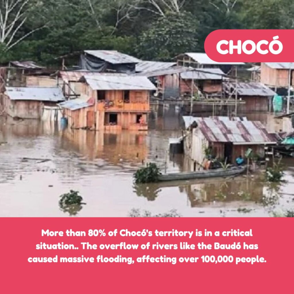 Crisis in Colombia! Over 37,500 Families Affected - GlobalGiving