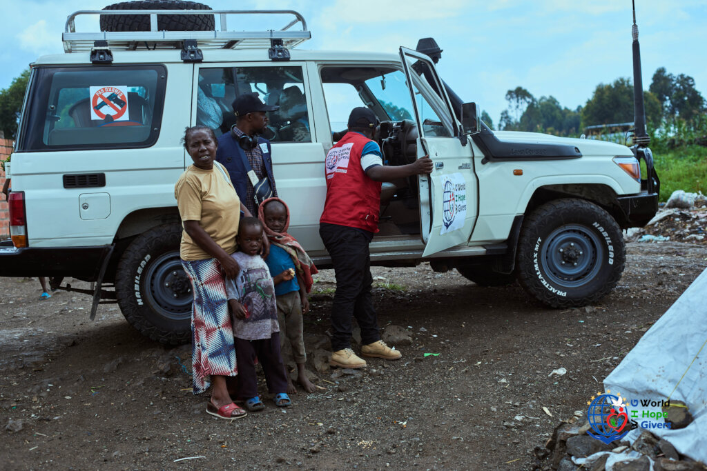 How to Share Support 5070 displaced and child soldiers in Goma ...