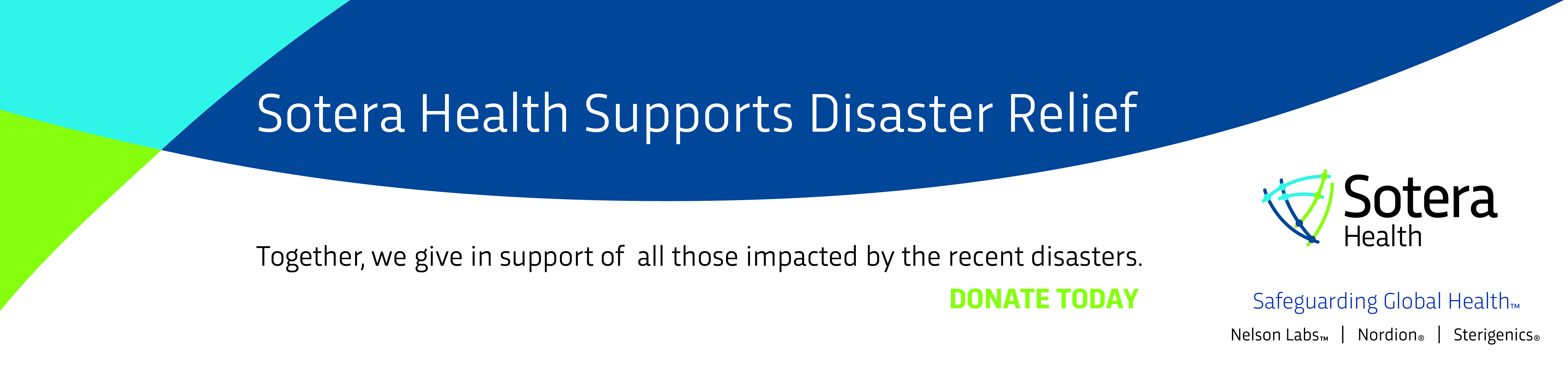 GlobalGiving - Sotera Health - Employee Giving