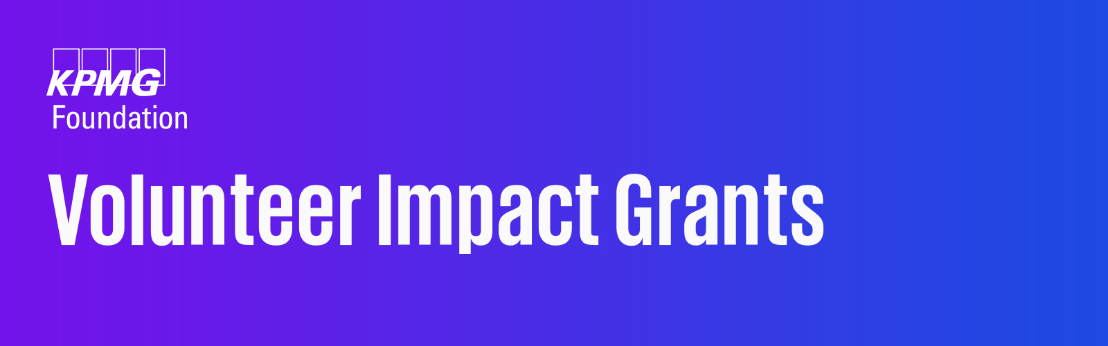 GlobalGiving - KPMG Foundation Volunteer Impact Program