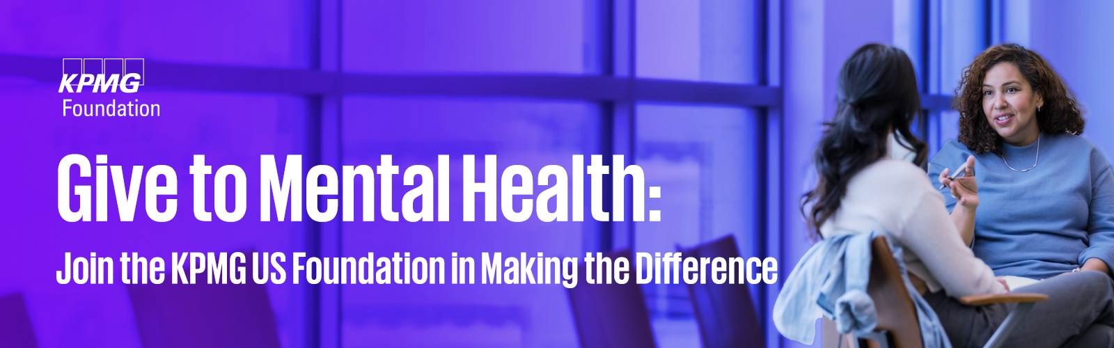 GlobalGiving - KPMG Foundation Mental Health Matching Gift Program